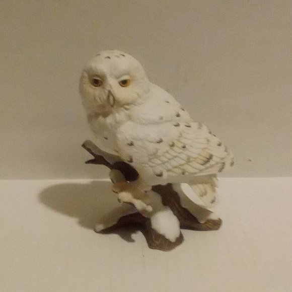 Homco | Accents | Vintage Homco Maruri Porcelain Eyes Of Night Snowy ...